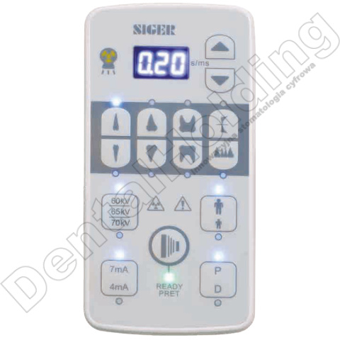 dhcentrum > Siger Dental X-Ray unit- rentgen wewnątrzustny, wersja ścienna